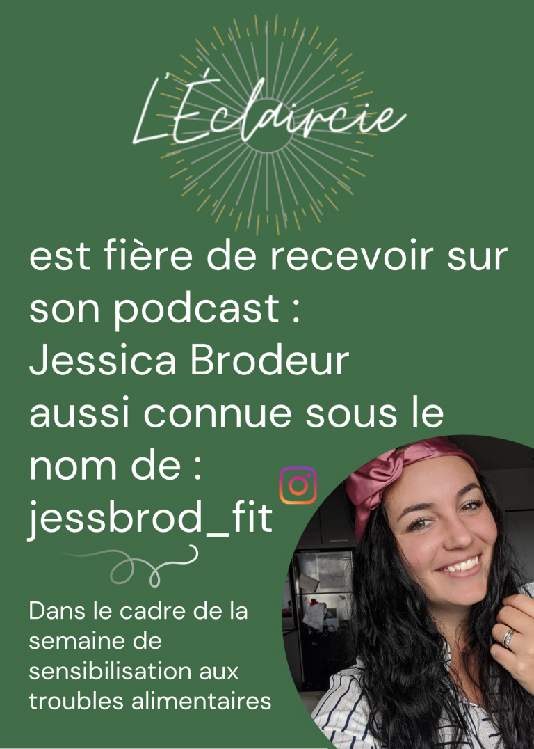 Podcast l’Éclaircie : Sarah Turbide reçoit Jessica Brodeur – Semaine ...